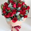 24 American Red Roses