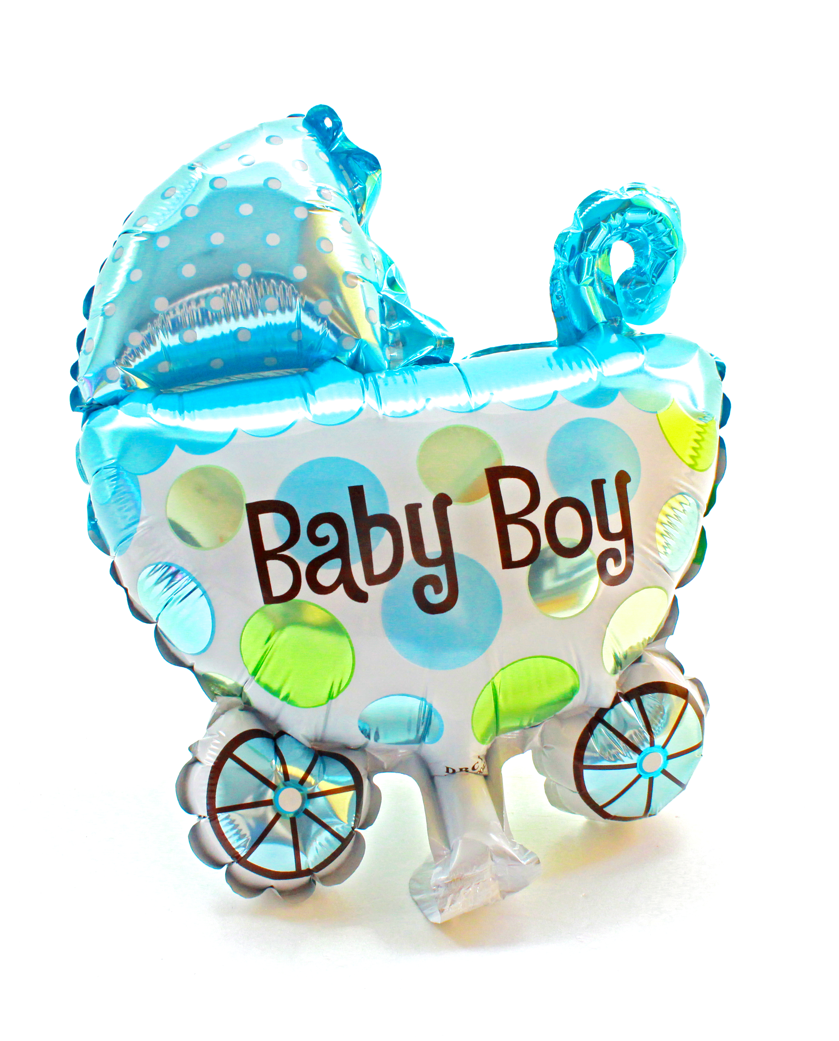 Baby Boy Cart Balloon